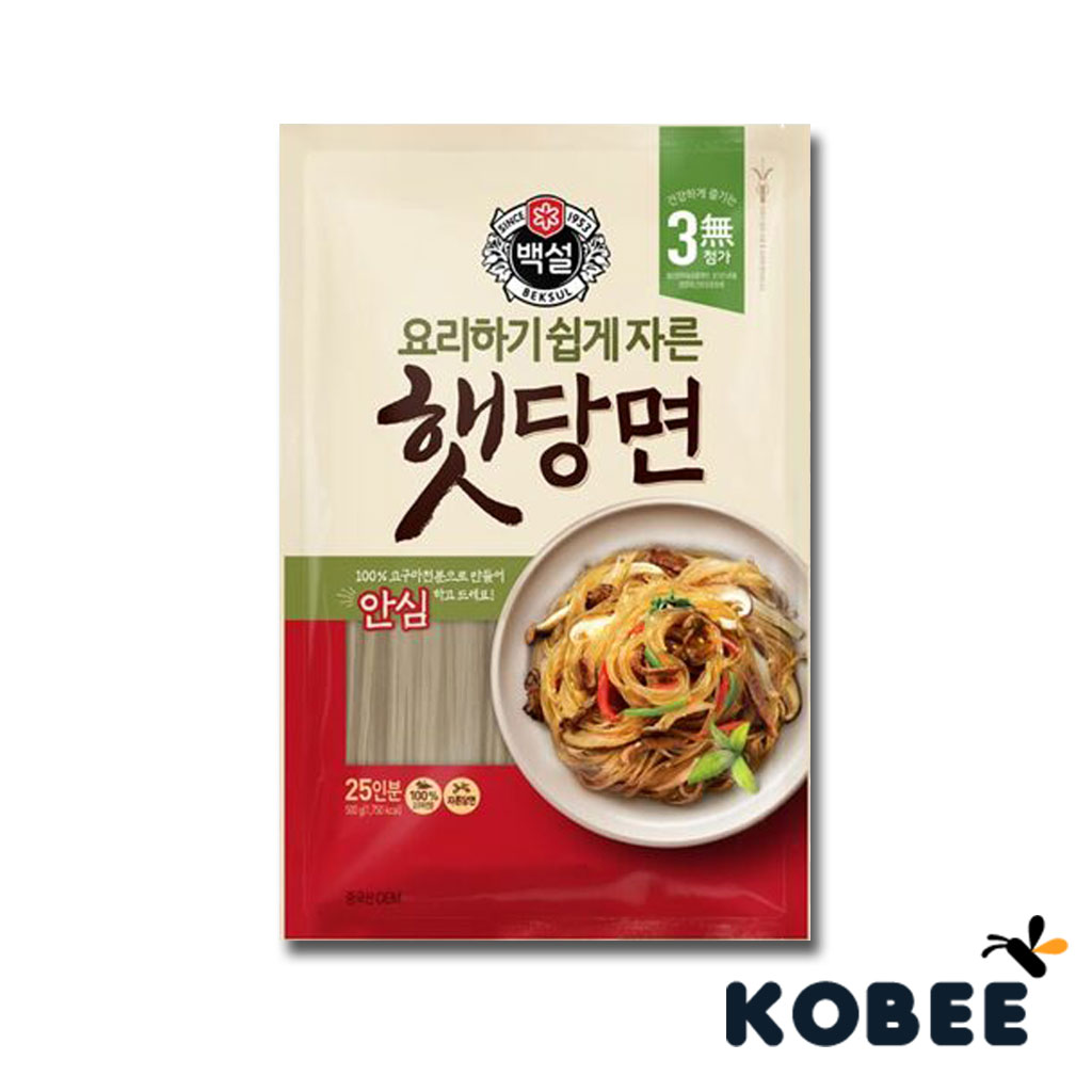 BEKSUL Korean Glass Noodle - Vermicelli Sweet Potato (500g) | Shopee ...