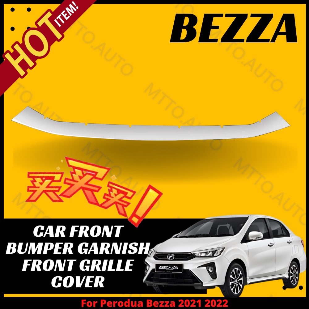MTTO Perodua Bezza 1PCS Interior Car Front Bumper Garnish Front Grille ...
