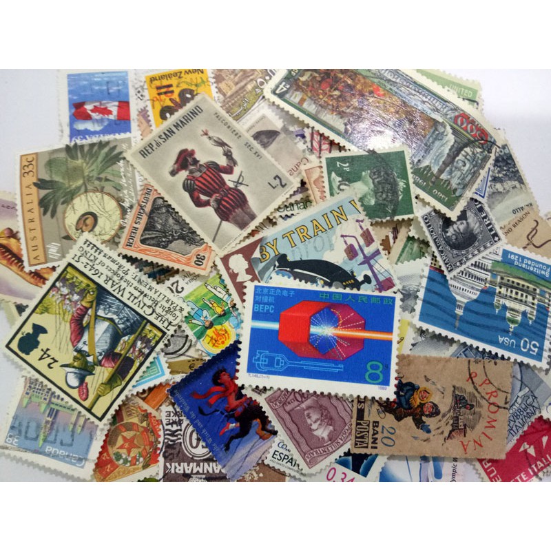 [ Worldwide Stamps ] 60 pcs All Different used Mix Countries Postage ...