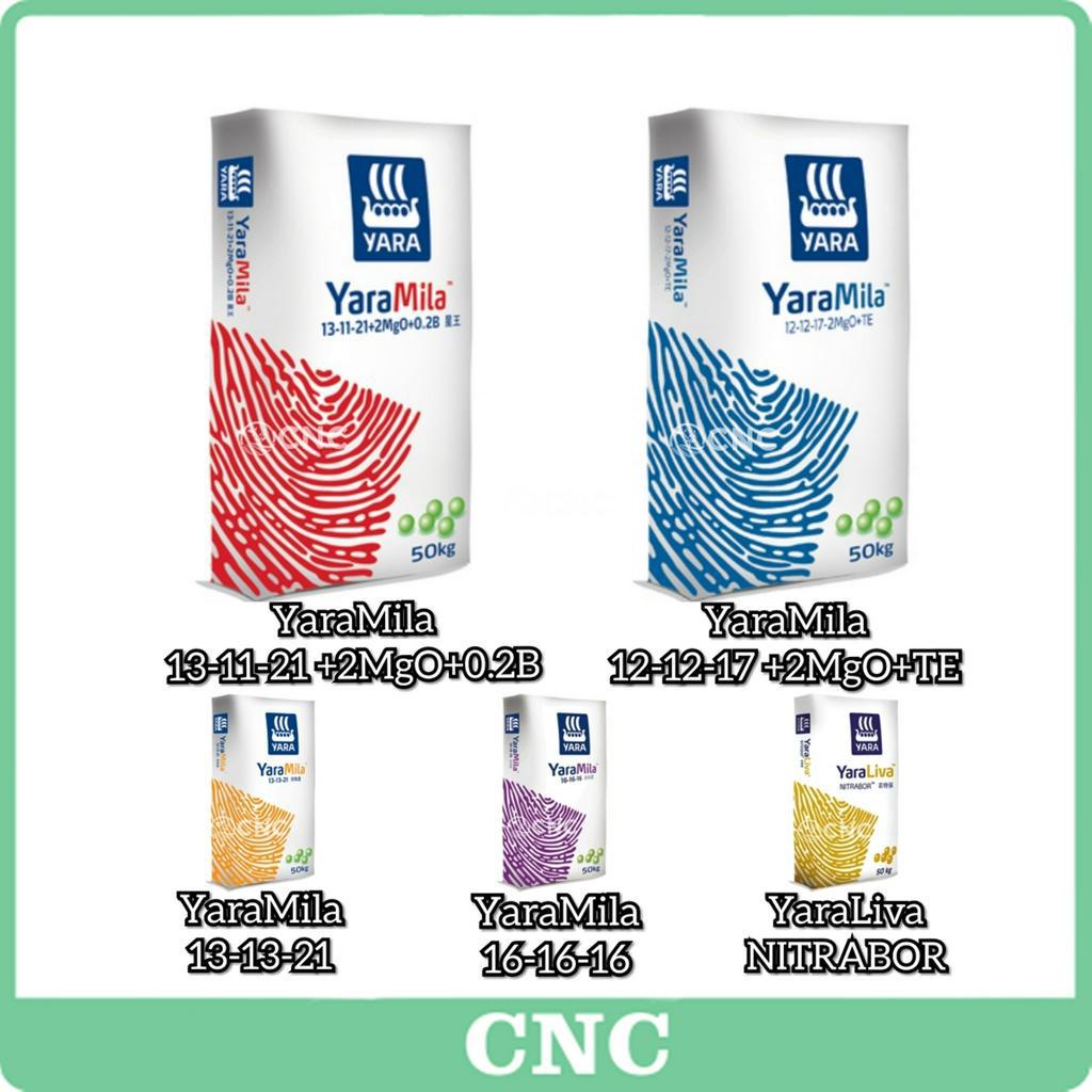 1KG YaraMila Fertilizer Baja Yara Mila Repack 16-16-16 12-12-17 ...