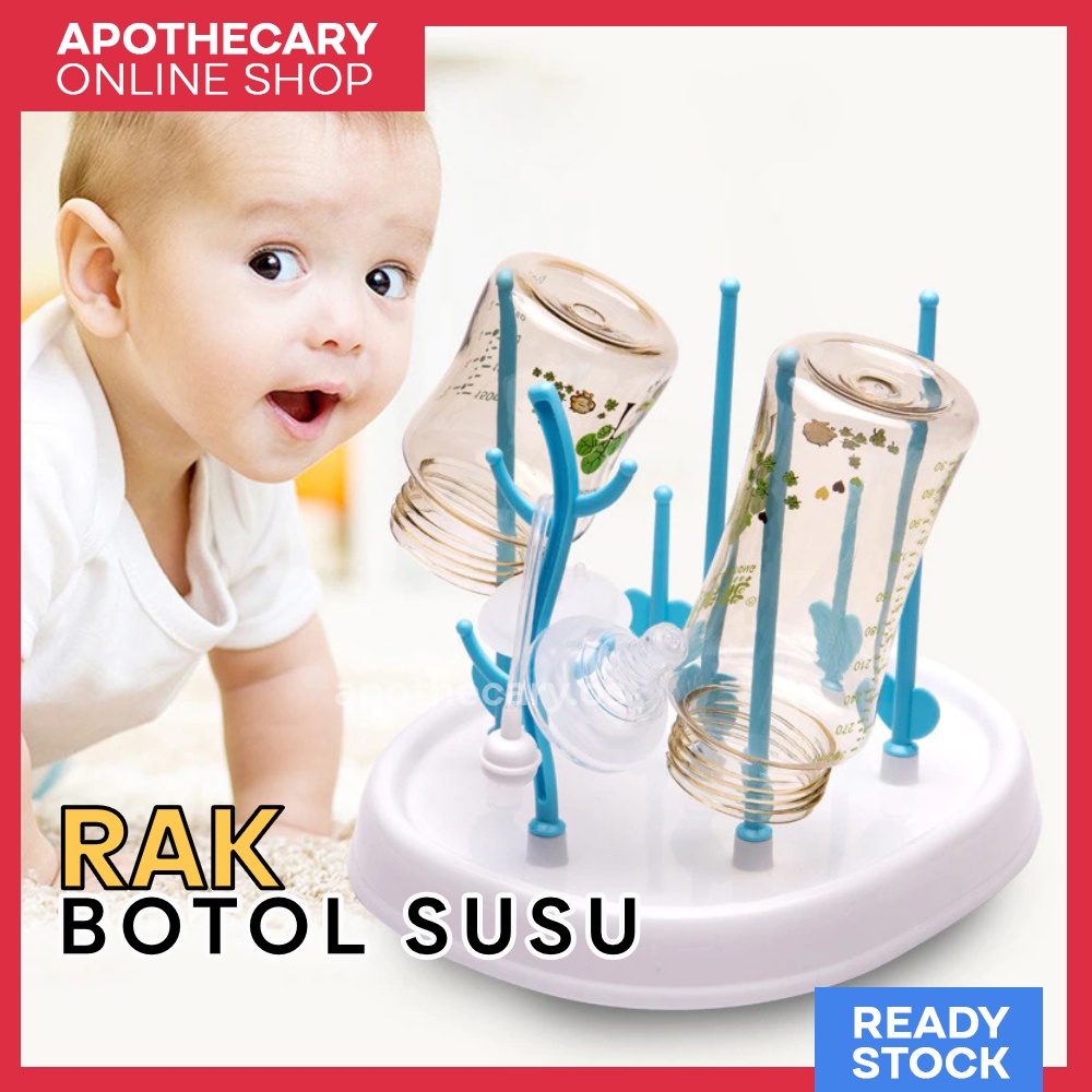 Rak Botol Susu - Bekas Tempat Pengering Letak Keringkan Simpan Botol ...