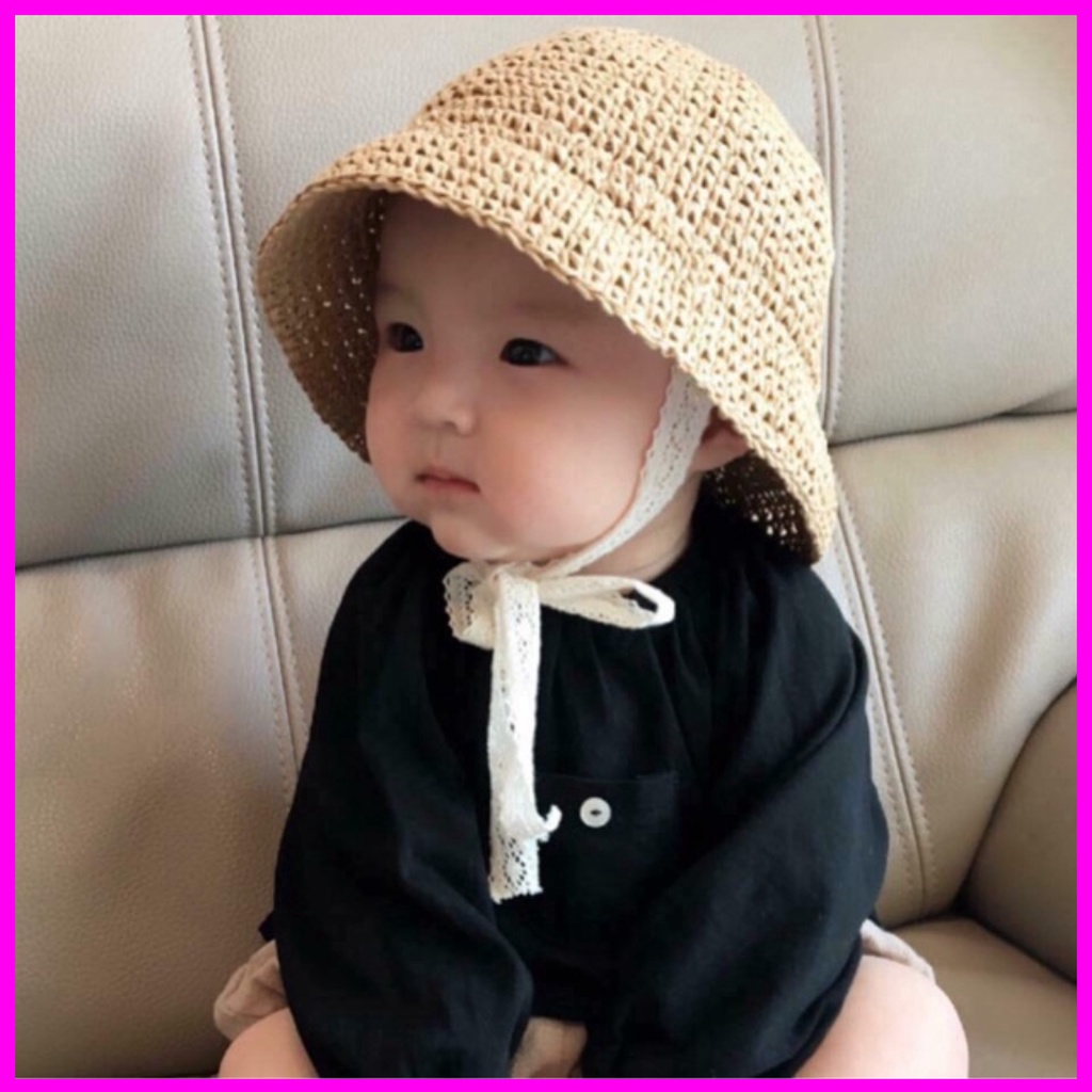 (Tokp) Ajuma Sedge hat for babies from 0-3 years old Guangzhou grade 1 ...