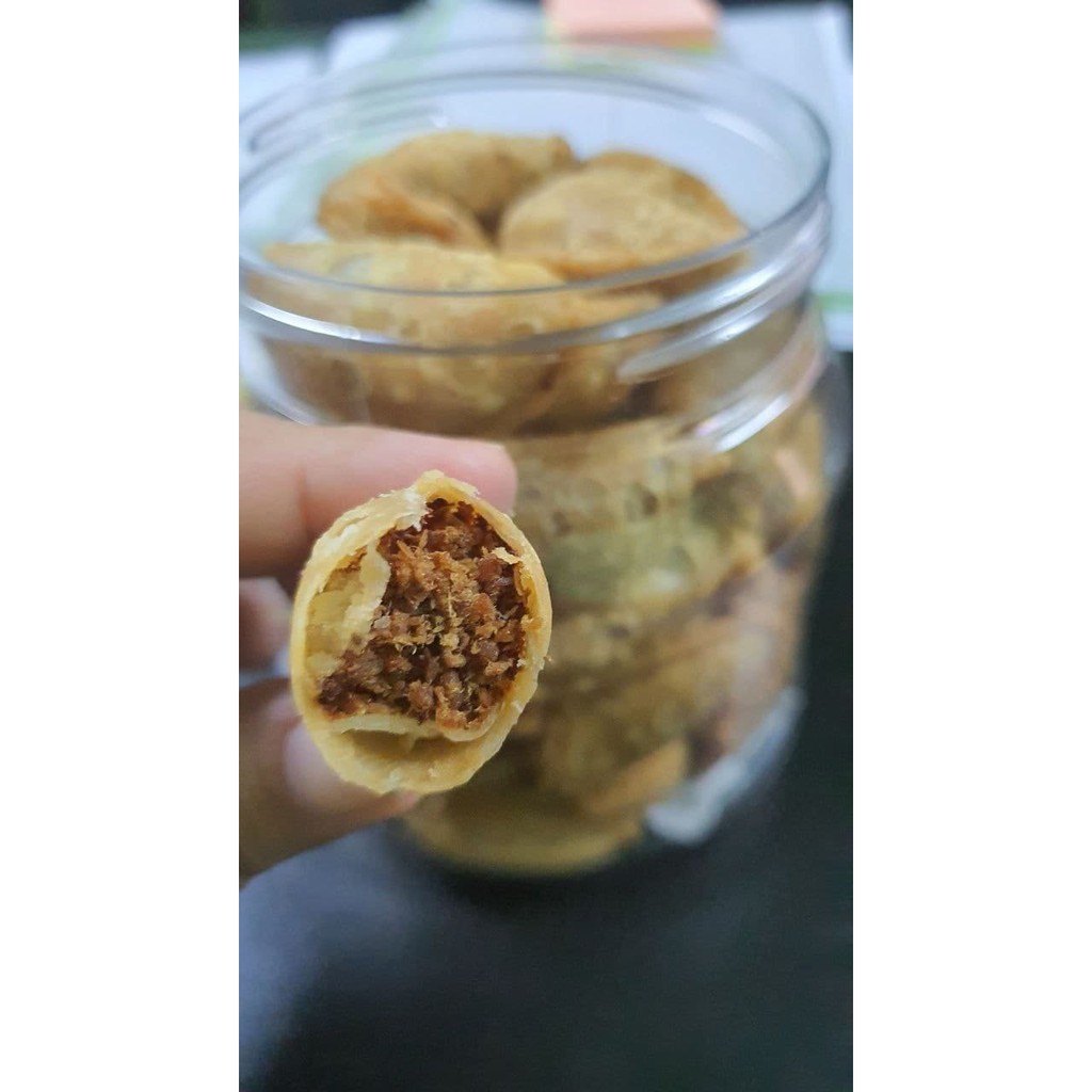 Karipap Mini inti Serunding Ikan Tongkol / Epok-Epok / Karipap Rangup ...