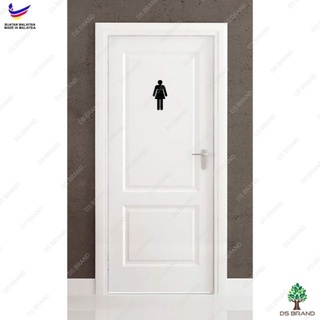 Toilet Signs Sticker / Tandas Sticker / Toilet Sticker | Shopee Malaysia