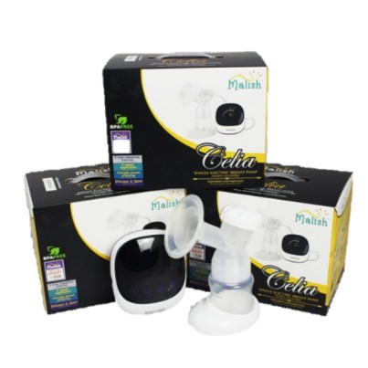 NEW - MALISH Celia Single Electric (Rechargeable) Breast Pump | Shopee ...