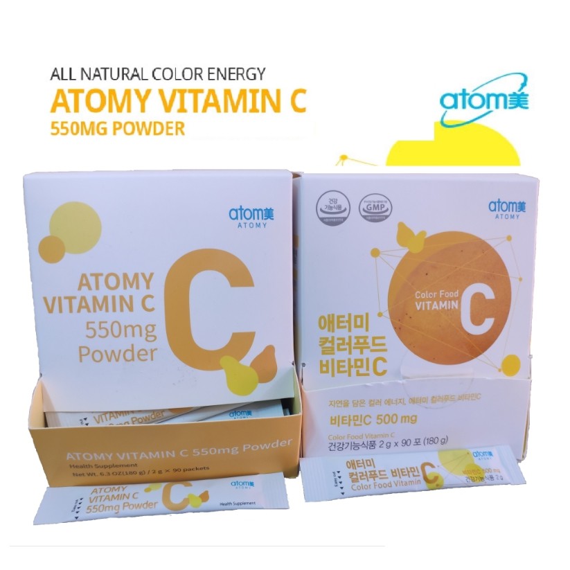 🔥Ready Stock KL 🔥Atomy color food vitamin C (2g x 90 sticks) 艾多美彩色维生素C ...