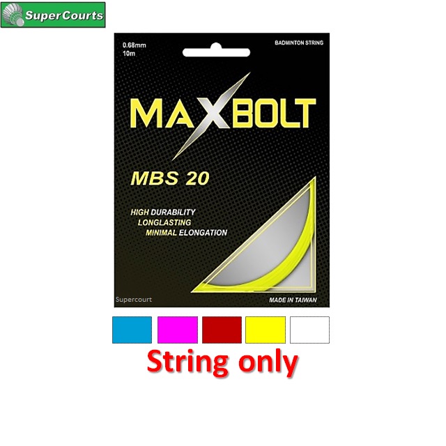 Maxbolt MBS 20 Original Badminton String(1pcs) | Shopee Malaysia