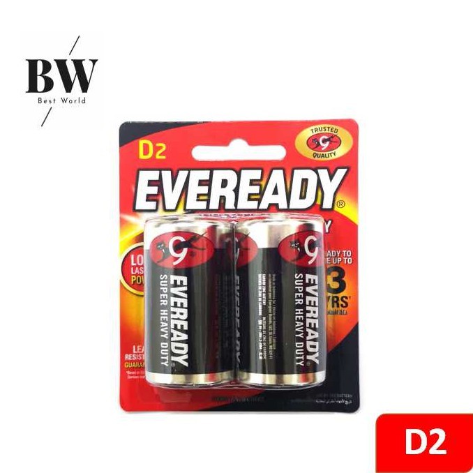 EVEREADY SUPER HEAVY DUTY D SIZE 2PCS | Shopee Malaysia