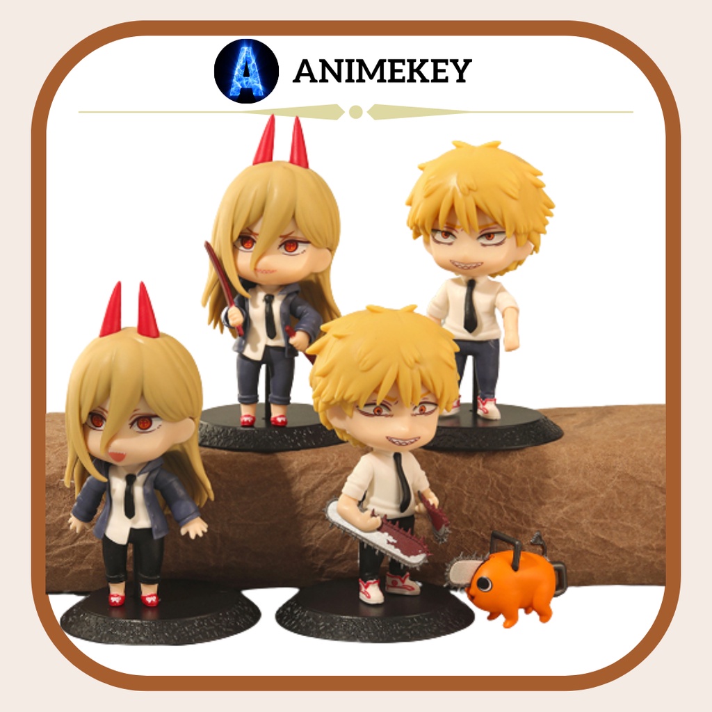 Chainsaw Man Denji Pochita Power Makima Mini Figure Decoration ...