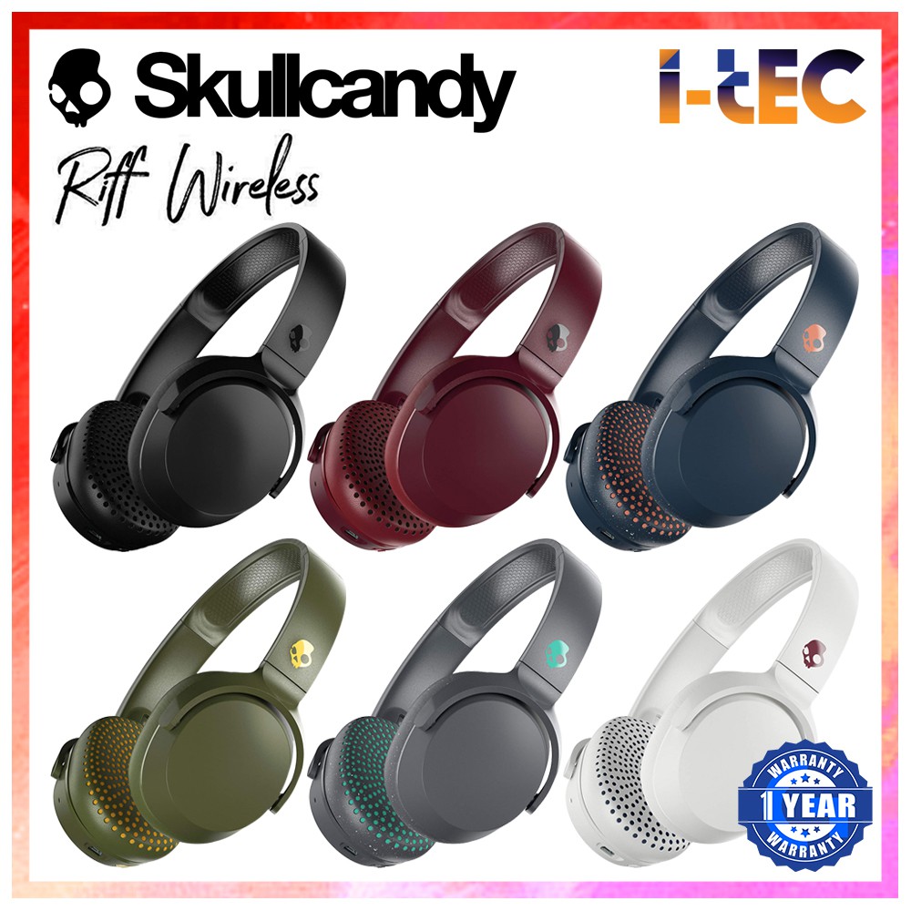 Skullcandy Riff Wireless On-Ear Headphones | Shopee Malaysia