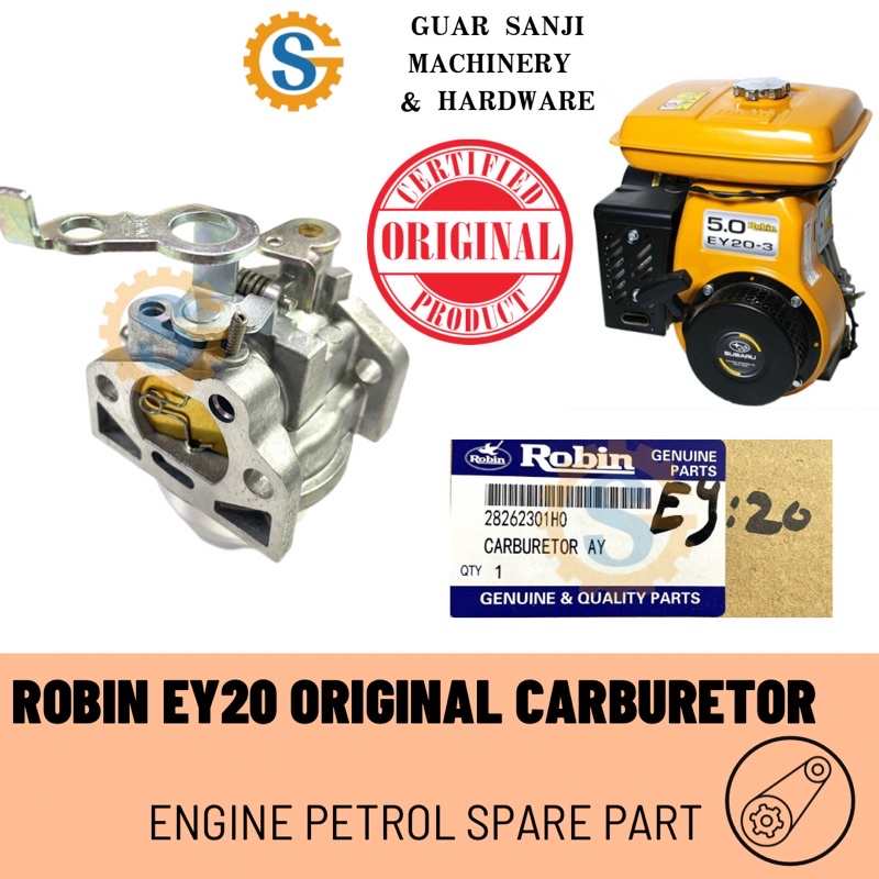[100% ORIGINAL] ROBIN EY20 CARBURETOR GASOLINE ENGINE ORIGINAL HEAVY ...