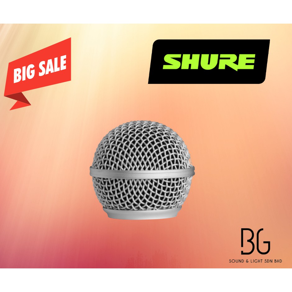 SHURE SM58 Replacement Grille RK143G / rk265g (100% genuine product ...