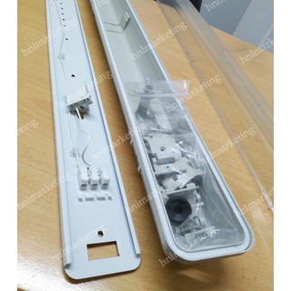 OUTDOOR LED 4FT T8 CASING FITTING WEATHER PROOF SINGLE DOUBLE | Shopee ...