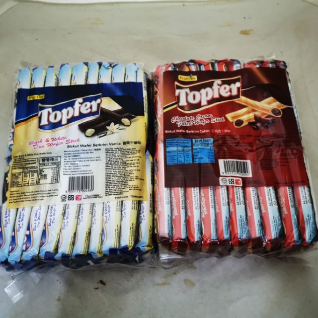 TOPFER WAFER STICK 7G X 40PKTS | Shopee Malaysia