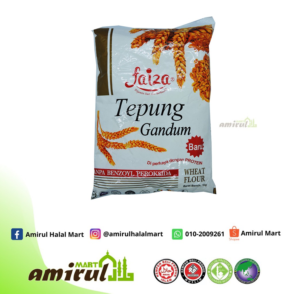 🔥🔥faiza tepung gandum pek baru 1kg | BeeCost