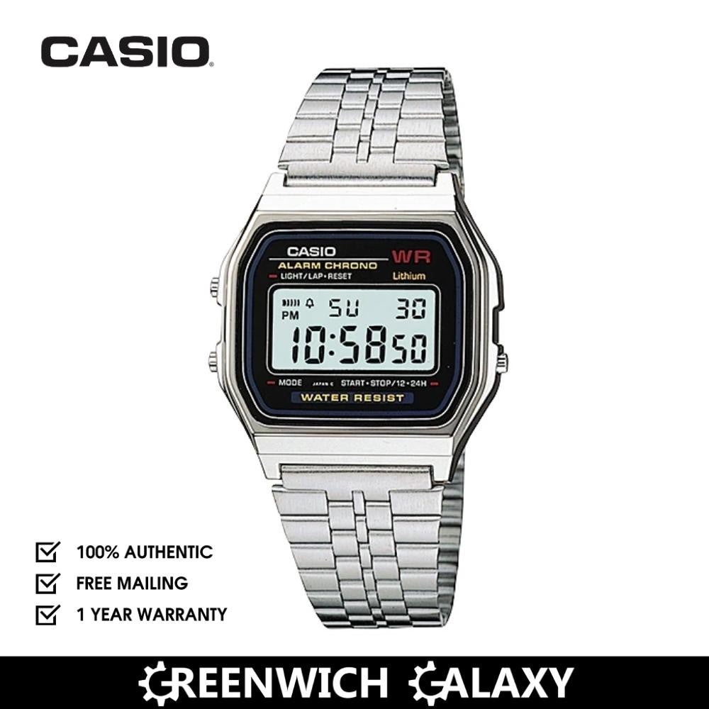 Casio Vintage Digital Watch (A159W-N1) | Shopee Malaysia