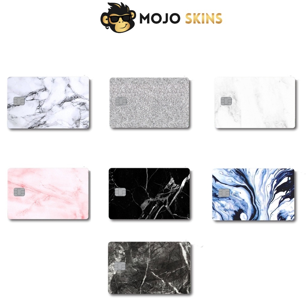 Premium TnG Touch n Go Card Marble Series Sticker 3M Bank Card Student ...