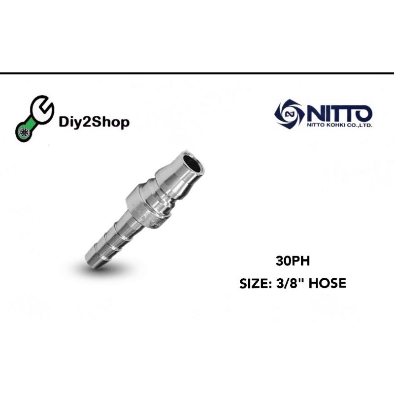 NITTO KOHKI 30PH HI CUPLA (HOSE BARB) | Shopee Malaysia