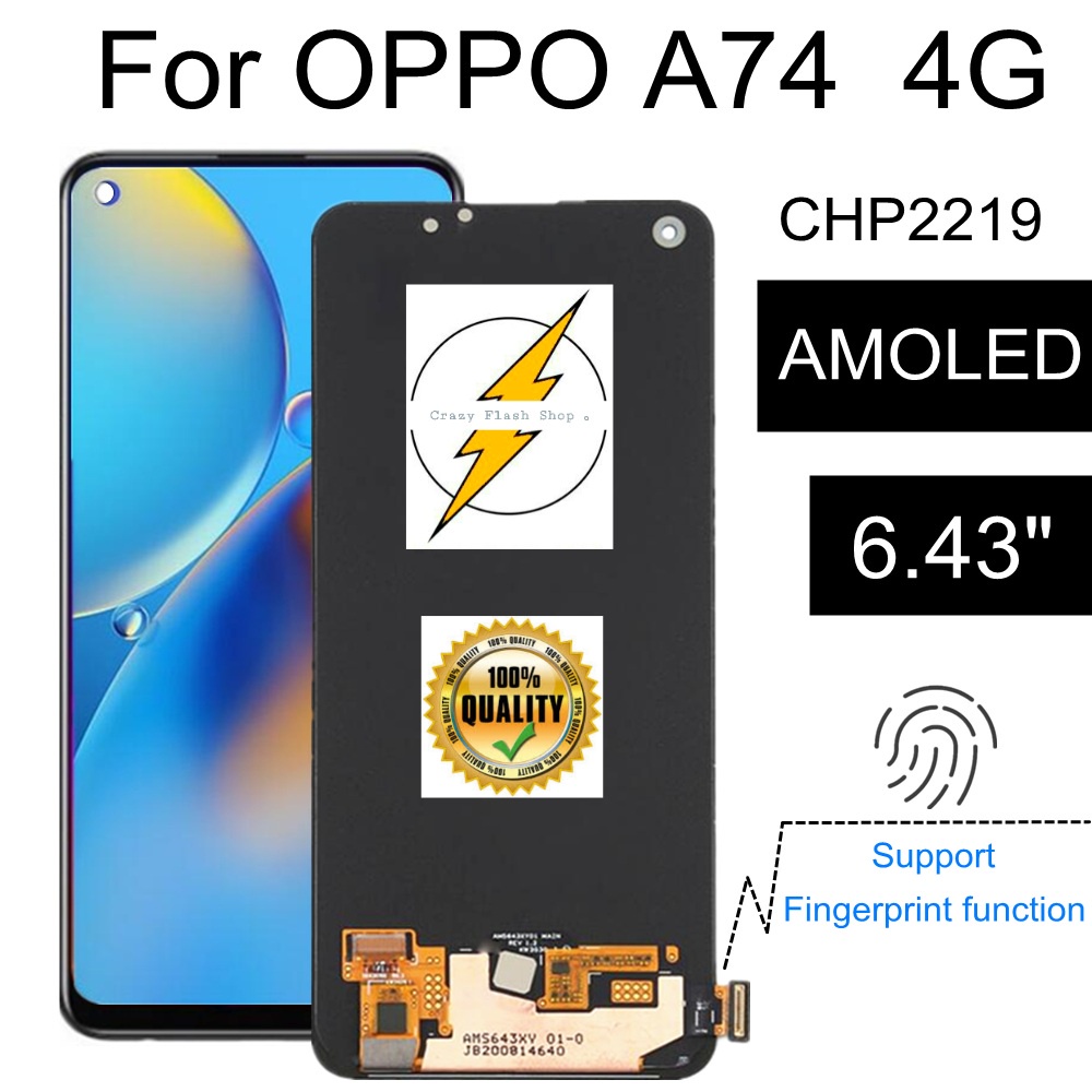 OPPO A74 4G LCD WITH TOUCH SCREEN FULLSET | Shopee Malaysia