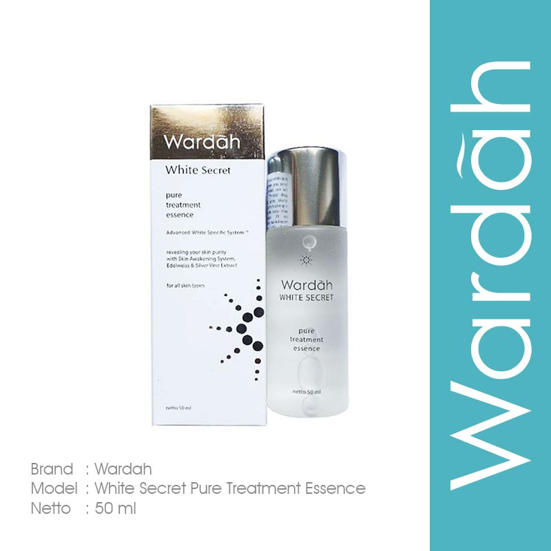 Wardah White Secret Pure Treatment Essence - 50ml | Shopee Malaysia