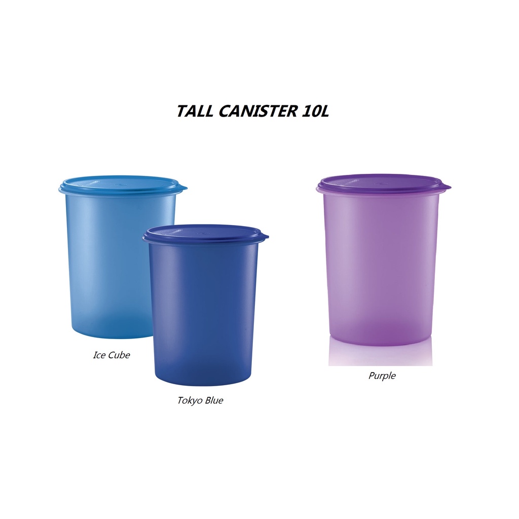 TUPPERWARE TALL CANISTER 10 LITER | Shopee Malaysia