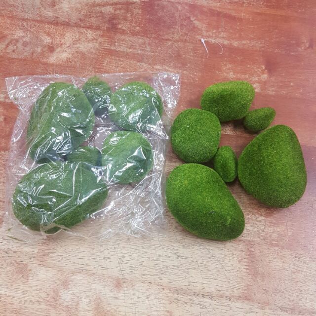 Batu moss warna hijau~gabus/moss stone grass/rumput halus | Shopee Malaysia