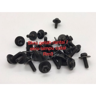SKRU GETAH SWING ARM PELAPIK RANTAI skru lampu RXZ Mili catalyzer ...