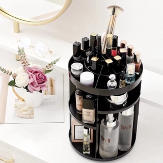 Rotate Cosmetic Makeup Storage Box / Organizer Tempat Letak Barang ...