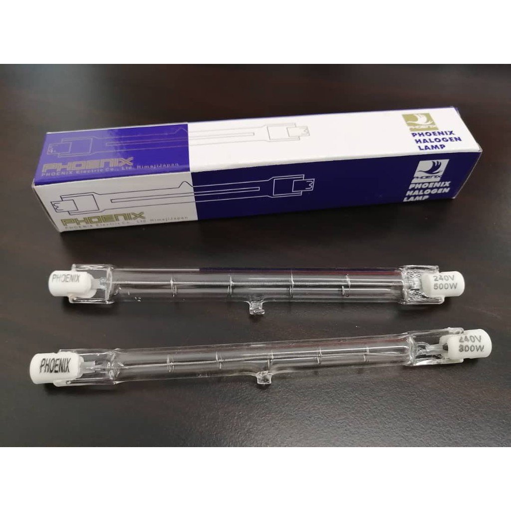 PHOENIX 300W/500W 118MM HALOGEN TUBE | Shopee Malaysia