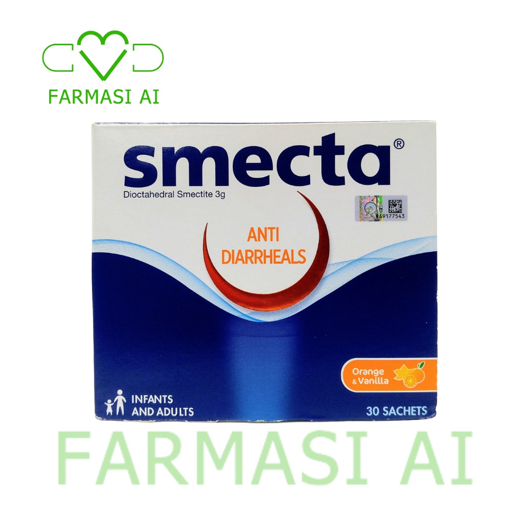 Smecta 3g Orange & Vanilla Flavour 1 Sachet (Exp: 02/2023) | Shopee ...