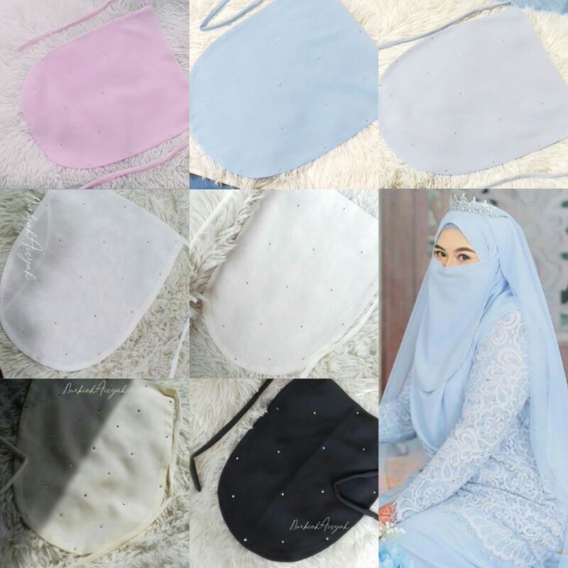 purdah/niqab batu tabur | Shopee Malaysia