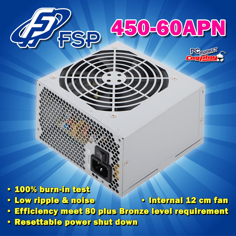 FSP Group Inc FSP450-60APN 450W ATX Power Supply to Support RX470 ...