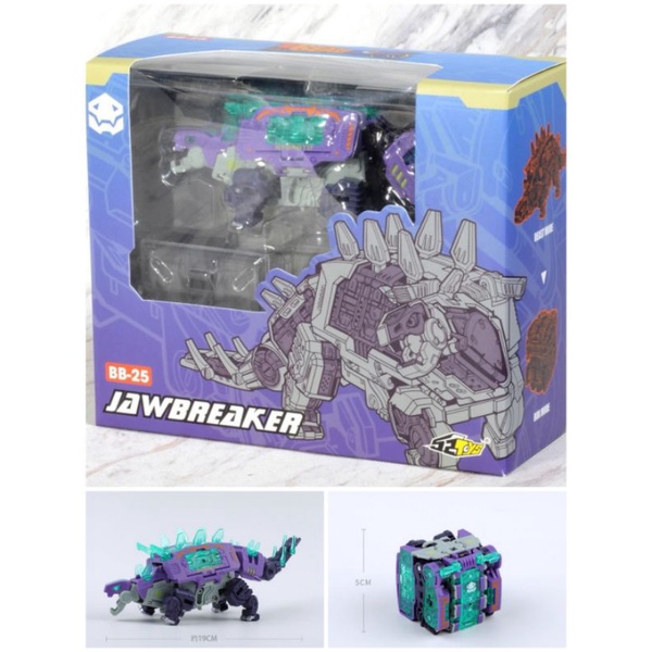 52TOYS BEASTBOX BB-25 JAWBREAKER THE DINOSAUR MEGABOX TRANSFORMER CUBE ...