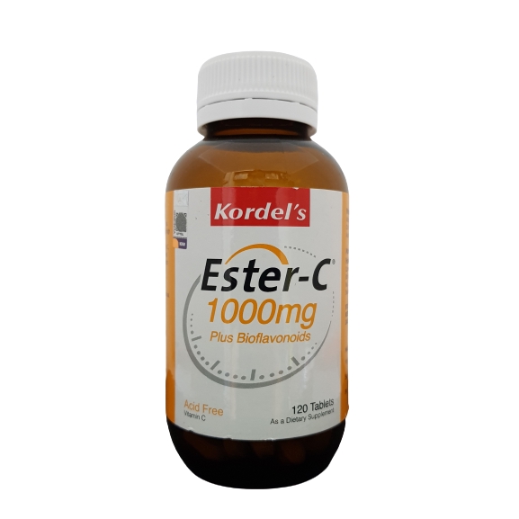 Kordel's Ester-C 1000mg Plus Bioflavonoids 120's (Exp: 06/2024 ...