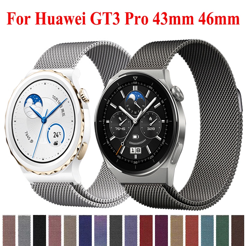 Compatible for Huawei GT3 Pro Strap Stainless Steel Magnetic Bracelet ...