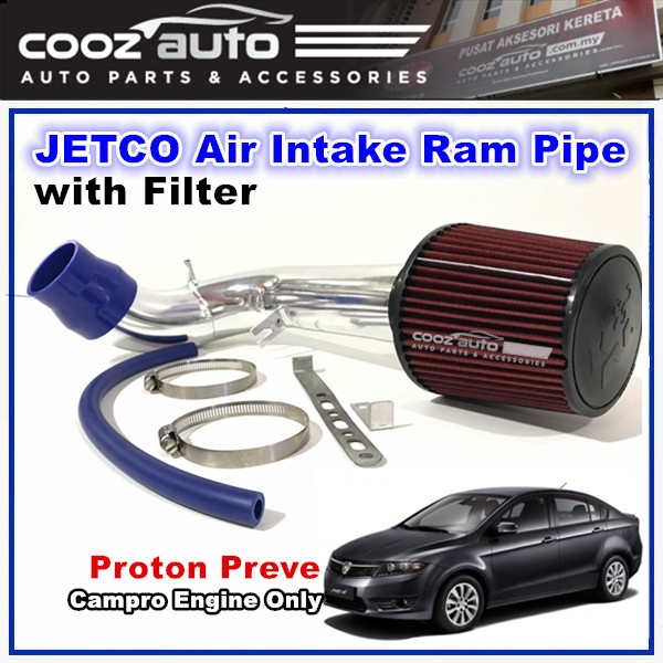 Proton Preve Campro Engine Jetco Air Intake Ram Pipe with Filter | BeeCost