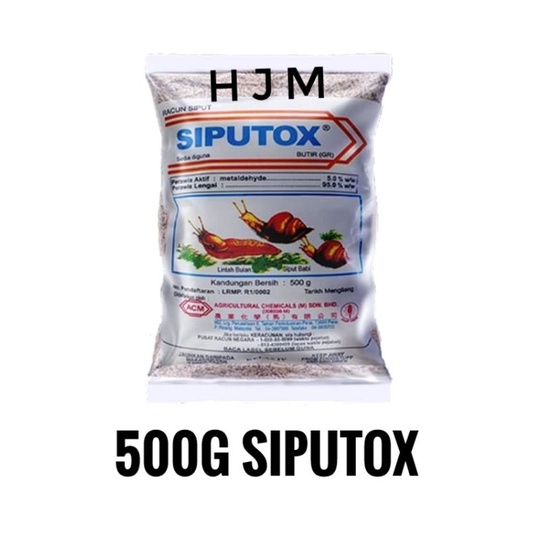 SIPUTOX (500G) Racun Siput Babi / Racun Lintah Bulan / Molluscicide ...
