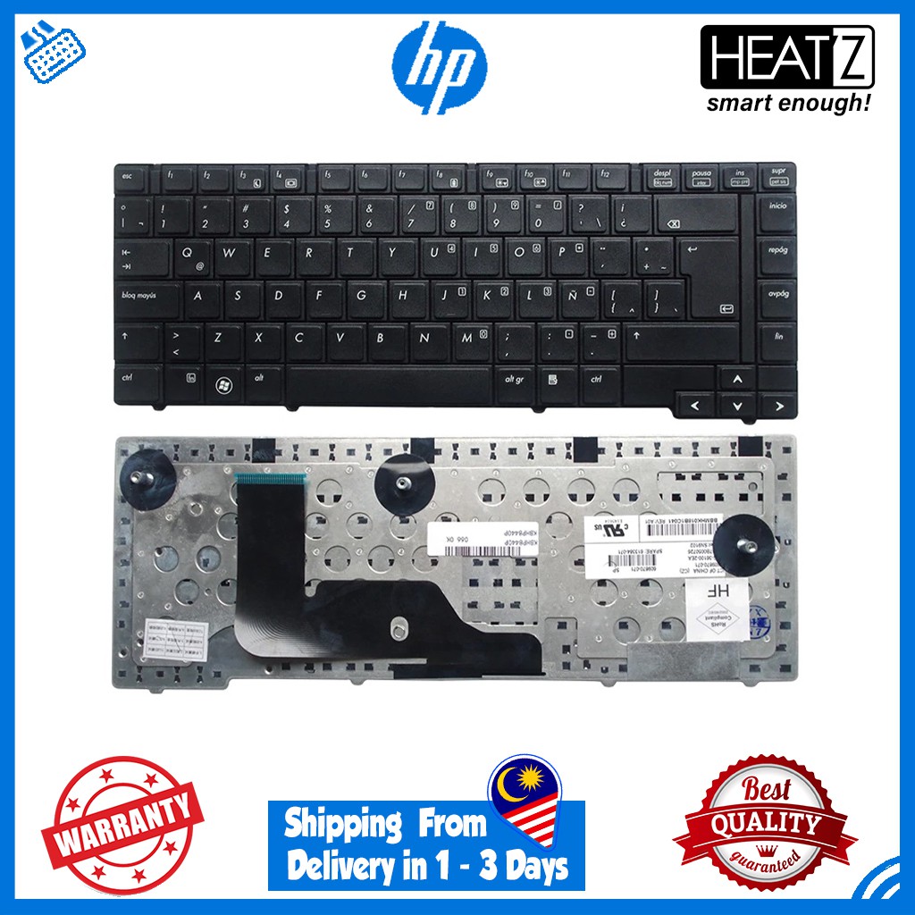 HP Elitebook 8440p 8440w 594052-051 Series Laptop Keyboard Replacement ...