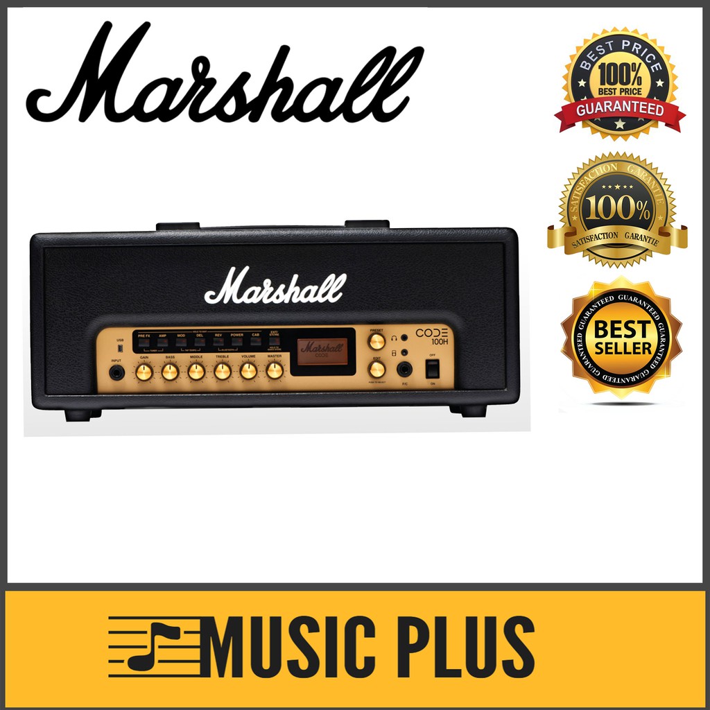 Marshall CODE100H 100-Watt Guitar Amplifier Head | Shopee Malaysia