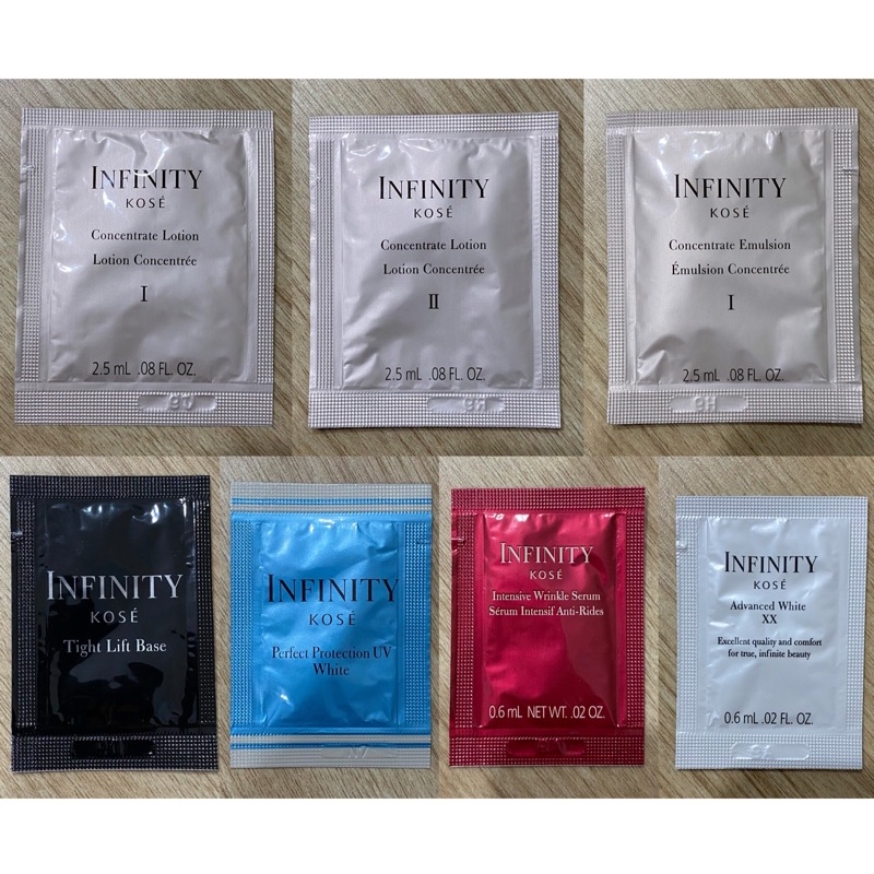 Kose Infinity Lotion I II/ Emulsion I II/ Perfect UV White/ Intensive Wrinkle Serum/ Tight Lift ...