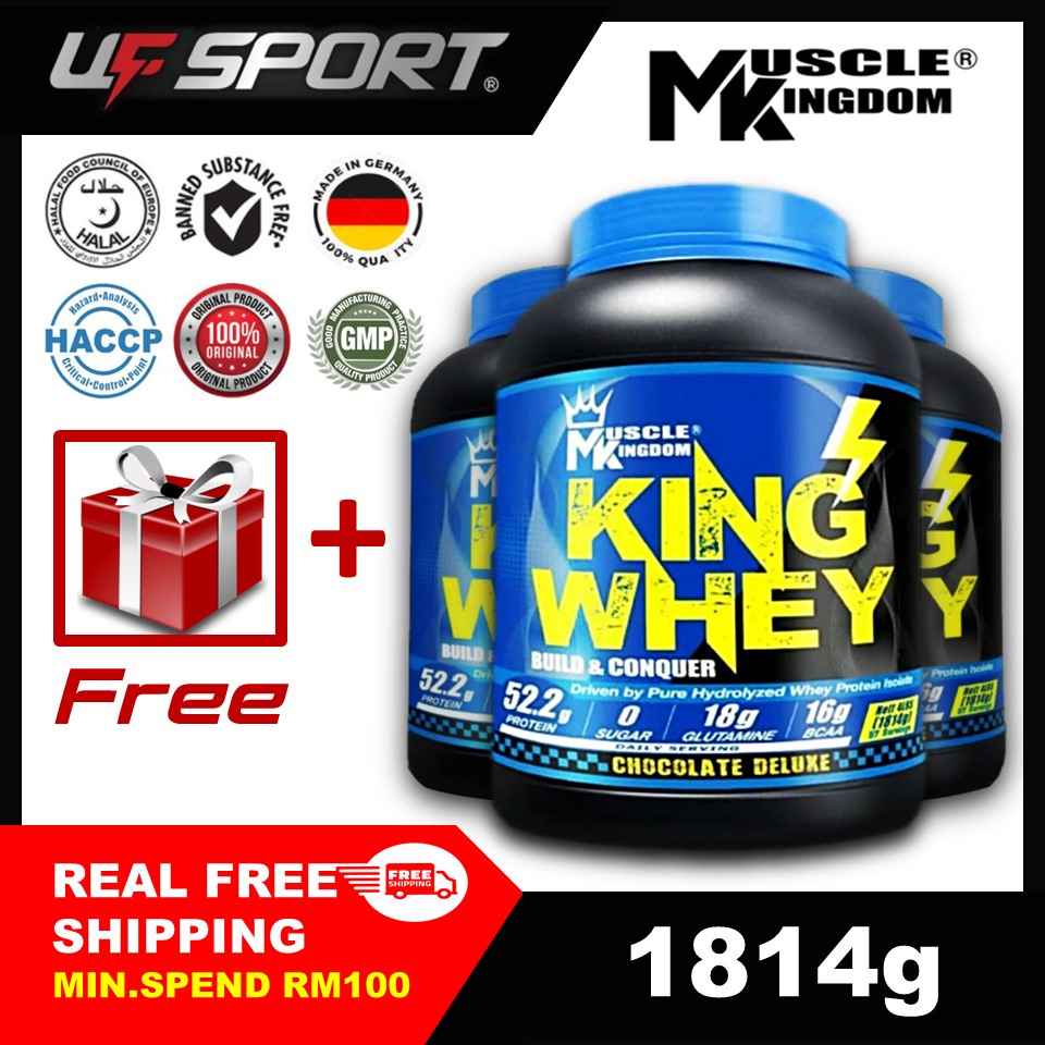 Muscle Kingdom King Whey | Driven by Pure Hydrolyzed Whey Protein ...