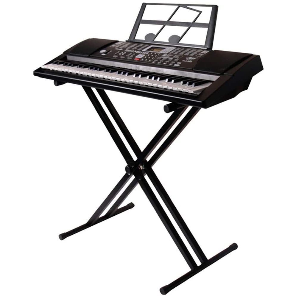 Keyboard Portable Heavy Duty Double X Keyboard Stand Music Keyboard ...