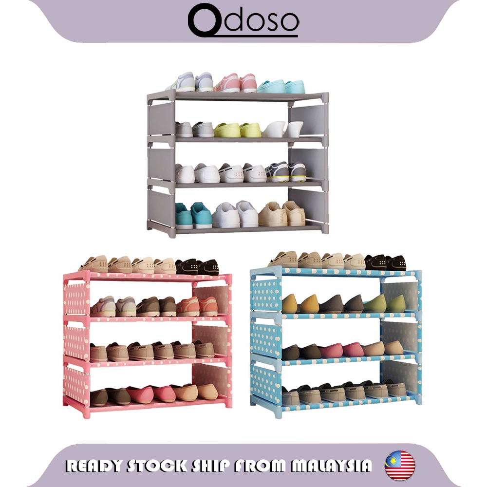 Korean Premium Quality Multiple Tiers DIY Shoe Rack | Shopee Malaysia