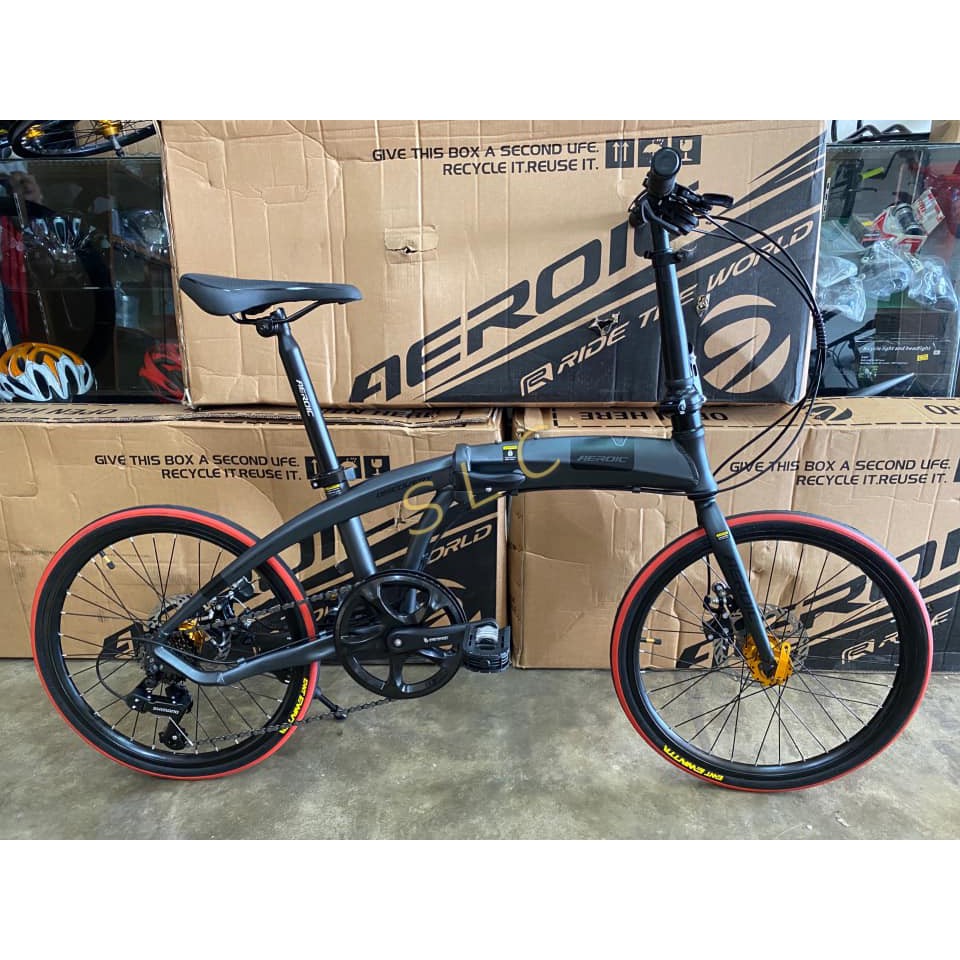 20" AEROIC FOLDING BIKE - DISCOVERY ( RIM UPGRADED ) | Shopee Malaysia