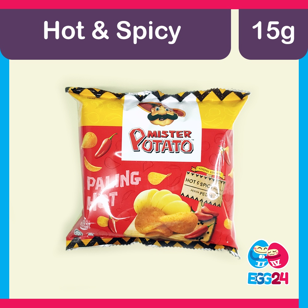 Mister Potato Chips 15g 5's Per Pack / Jajan | Shopee Malaysia