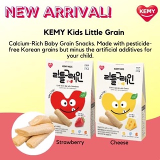 KEMY Kids Bebe Grain Baby Snacks Little Grain Bar (9m+) / Premium Baked ...