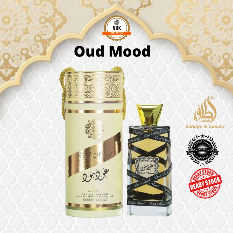 ORIGINAL Oud Mood 100ml, Oud Mood Perfume 30ml, Oud Mood Roll-on 10ml ...