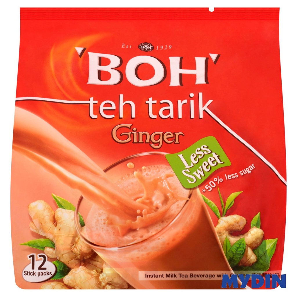 BOH Teh Tarik Instant Milk Tea Beverage with Ginger (26g x 12) | Shopee ...