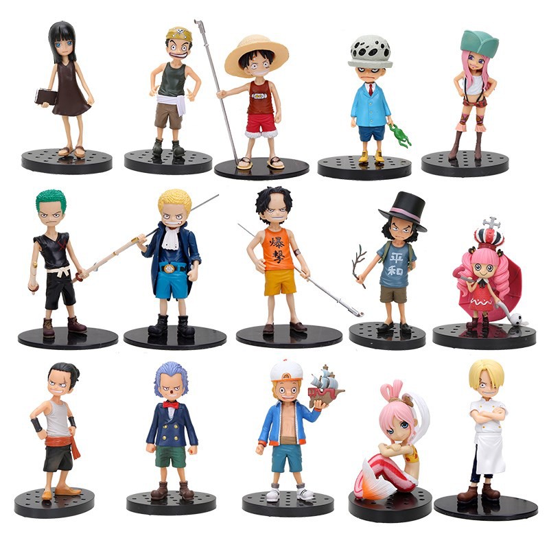 One Piece The Grandline Children Childhood pvc Action Figure | Shopee ...