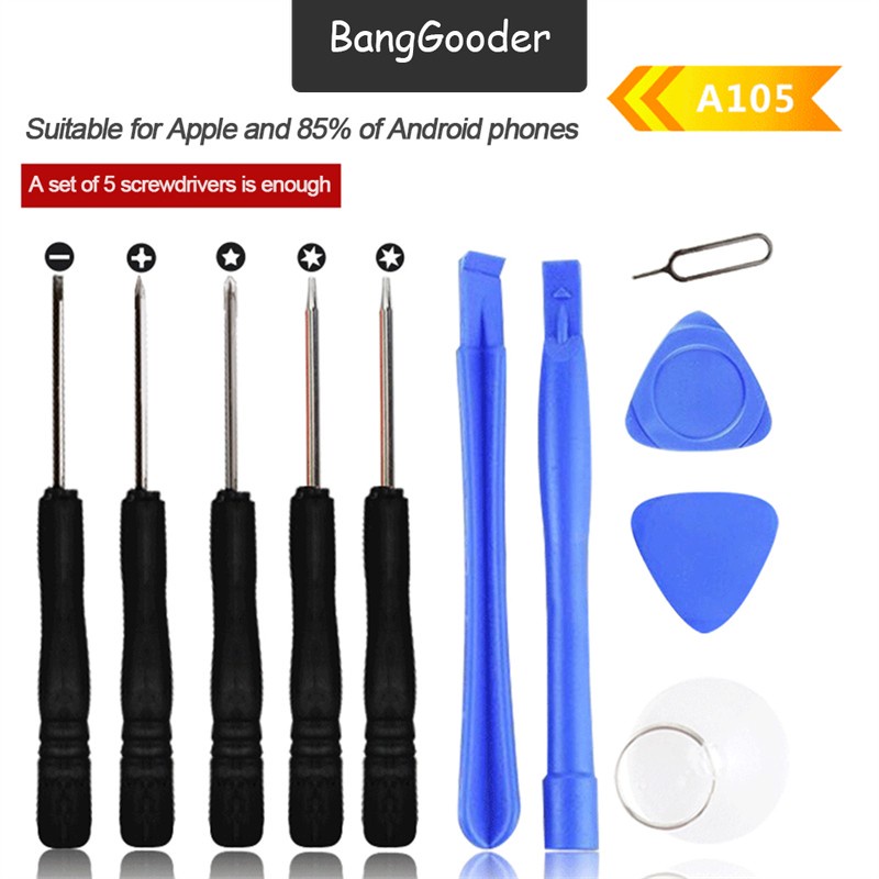 BGD 11pcs/set Cell Phones Opening Screen Pry Bar Repair Tool Kits ...
